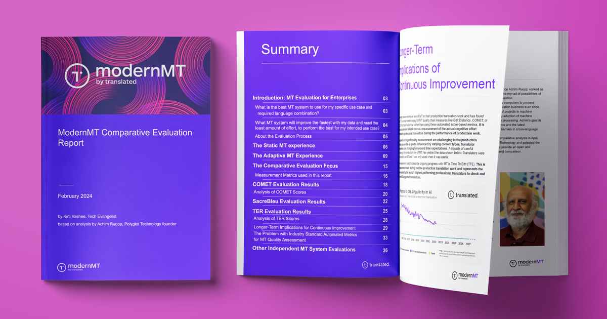 ModernMT's Adaptive MT System Evaluation and Comparison